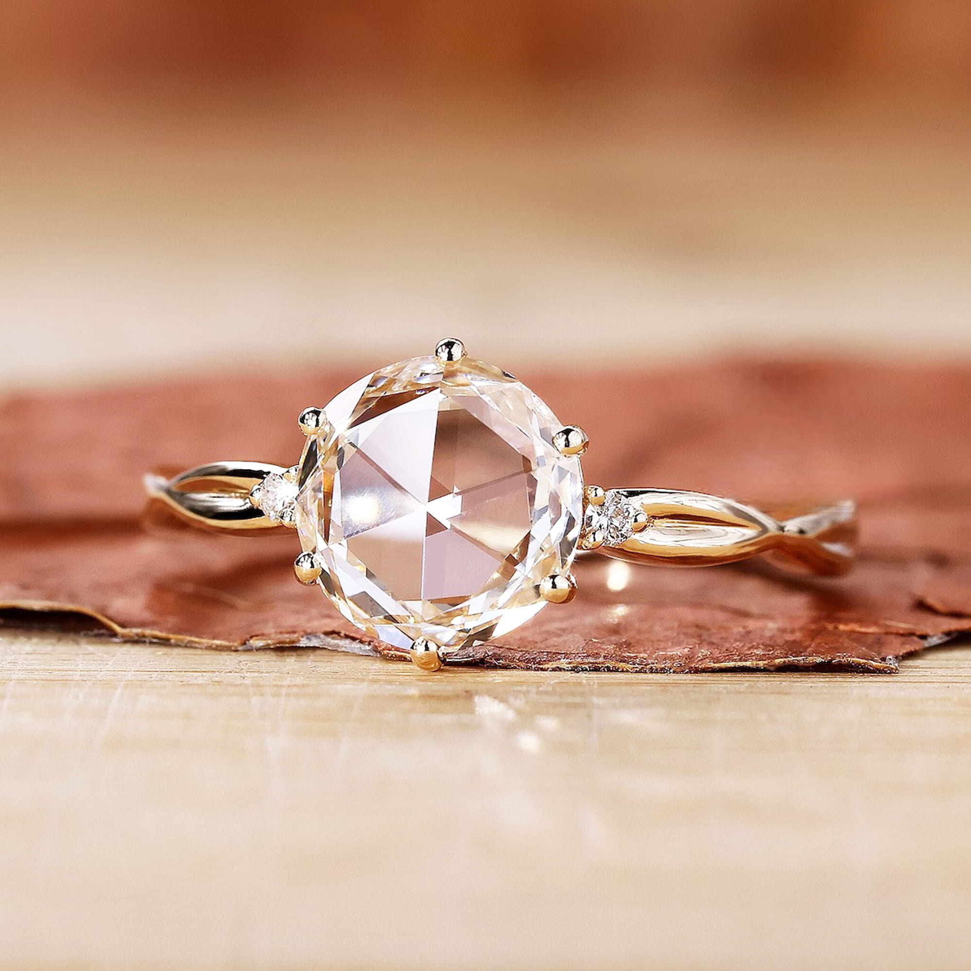 Rose Cut Diamond Rings: Vintage Charm With Modern Elegance - Rustic and ...